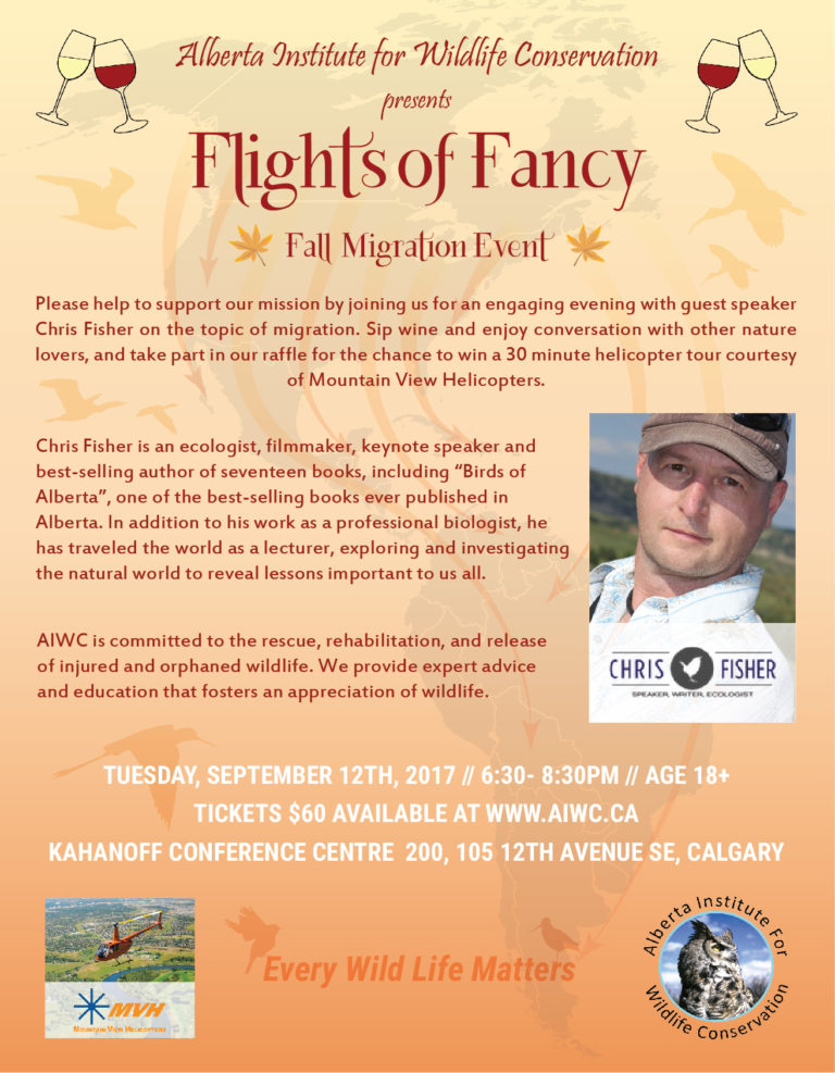 Flights of Fancy - Alberta Institute For Wildlife Conservation